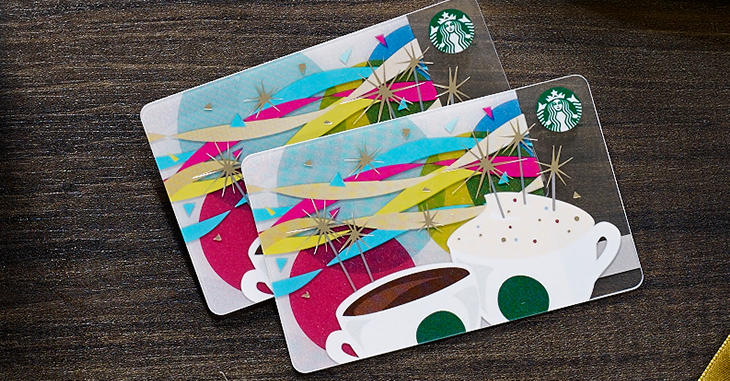 Summer Cards, Beverages, and Food Items at Starbucks Coffee